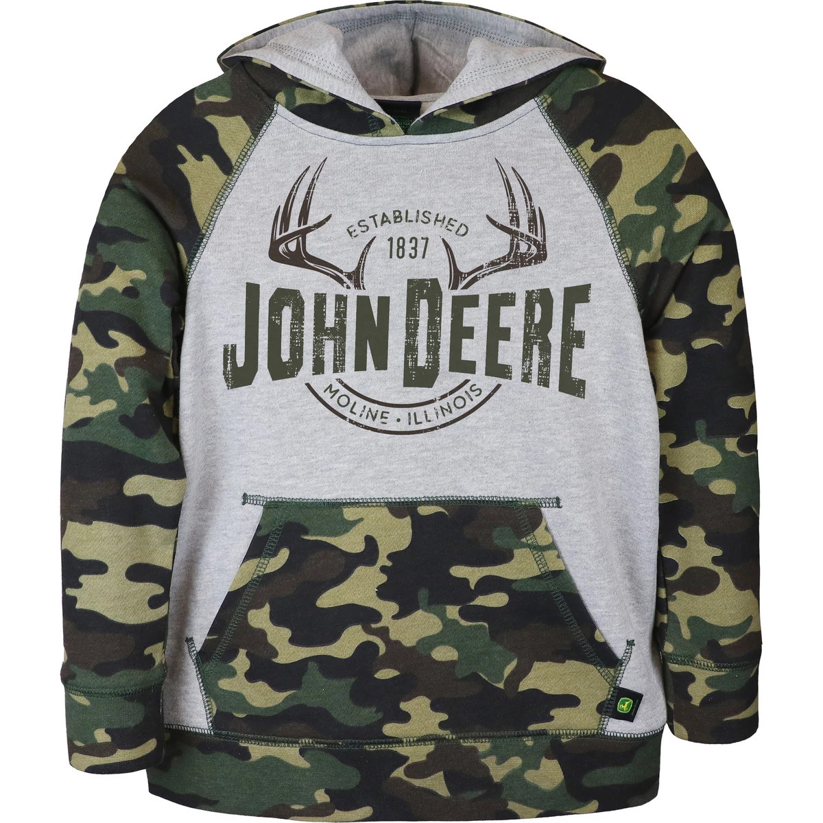 Kids Camo Fleece Hoodie | Shop.Deere.com