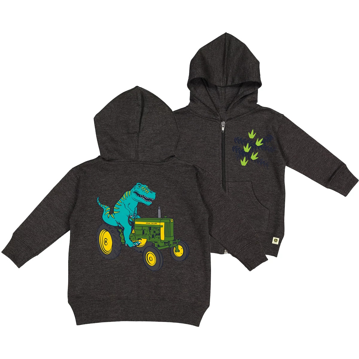 Do Good Today - Dino Tractor Zipper Hoodie | Shop.Deere.com