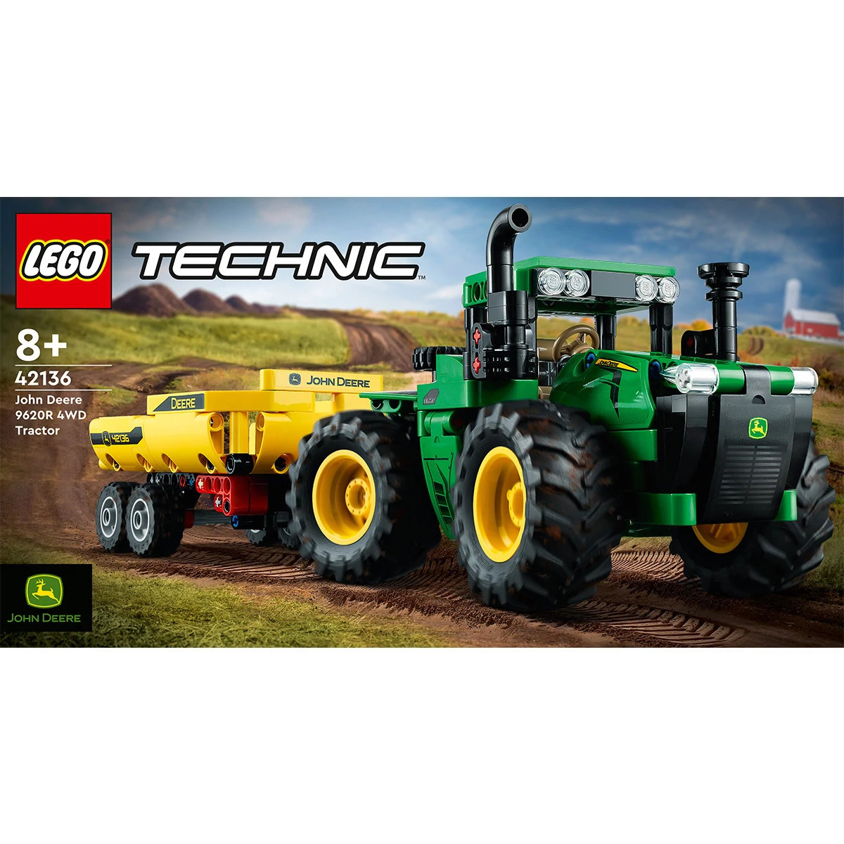 LEGO® Technic™ John Deere 9620R 4WD Tractor Building Set | Shop.Deere.com
