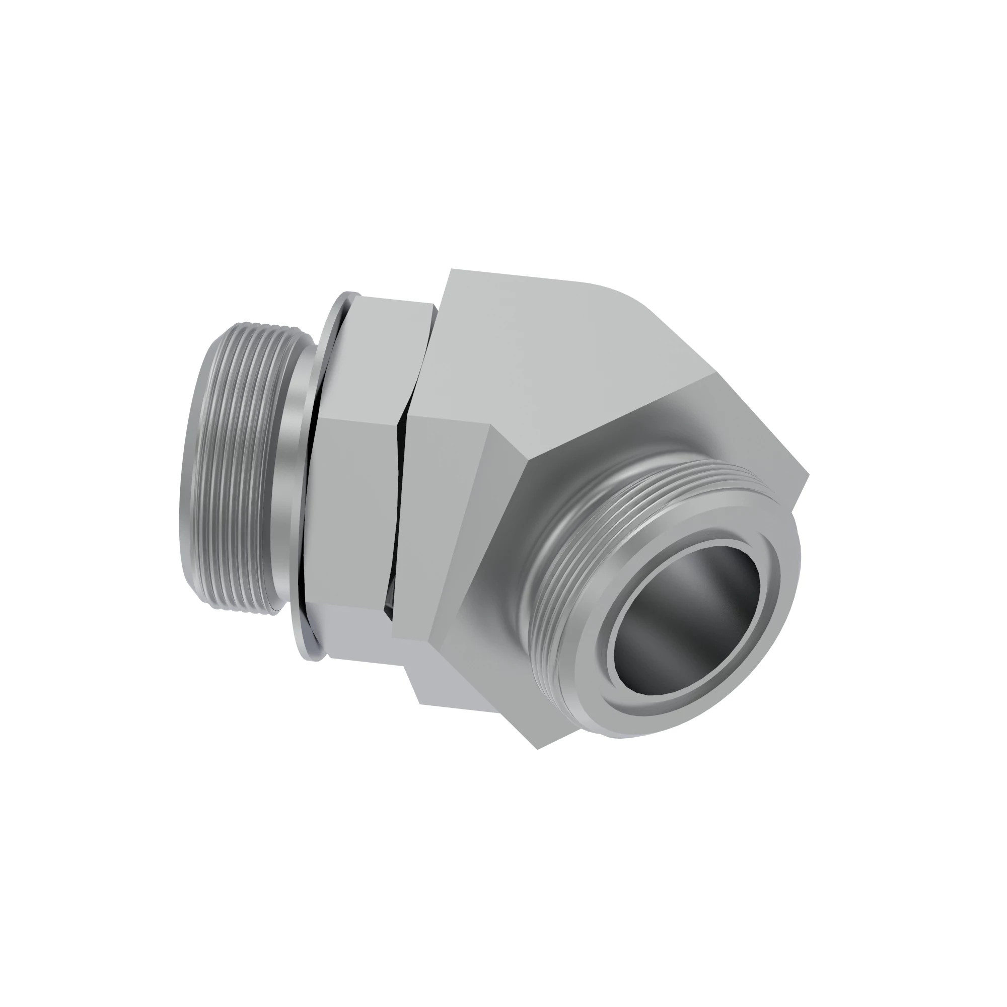 38H1050: 45 Degree Straight Thread Elbow Fitting | Shop.Deere.com