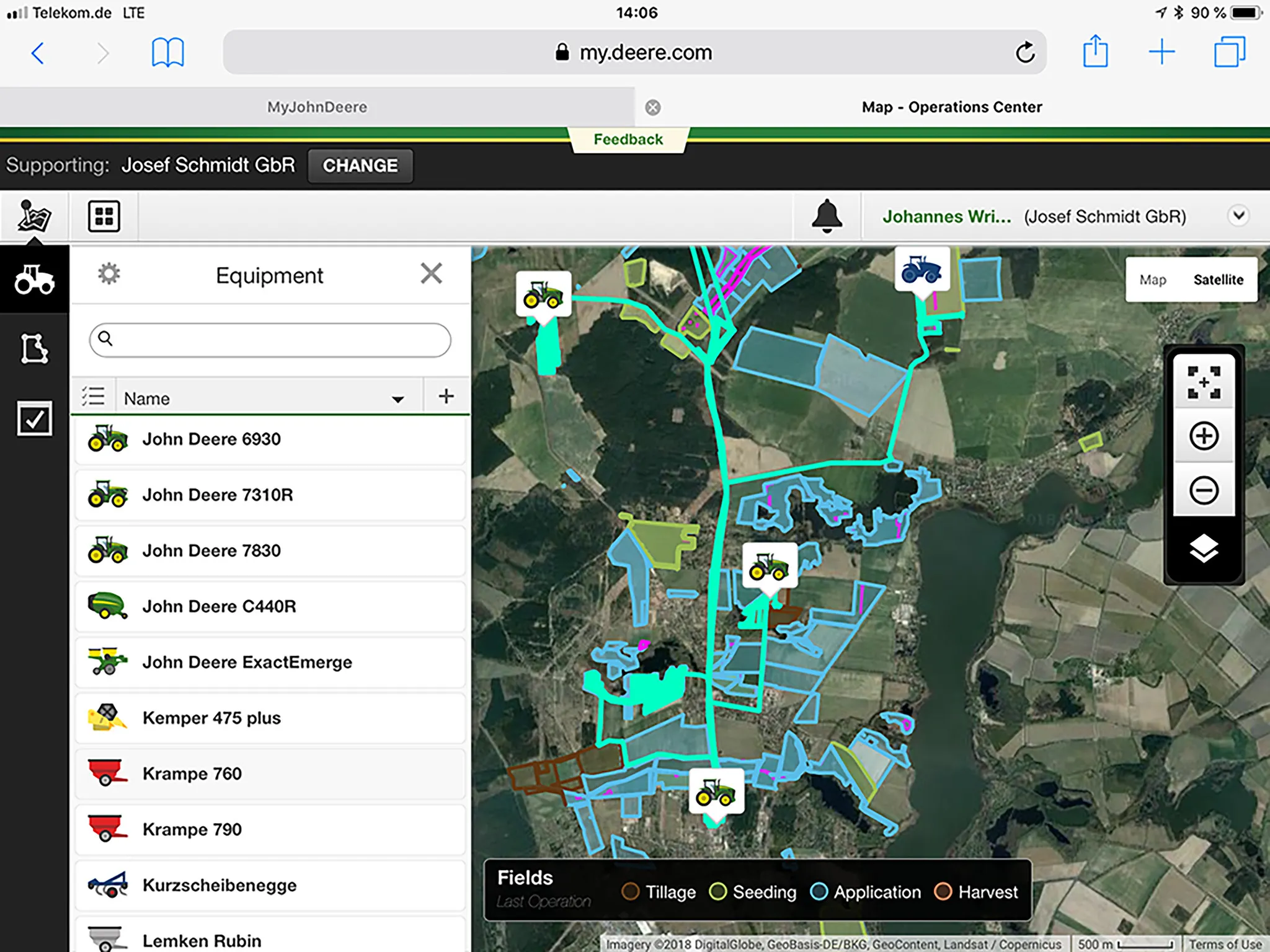 Módem JDLink™ M Soluciones de agricultura de precisión | John Deere ES