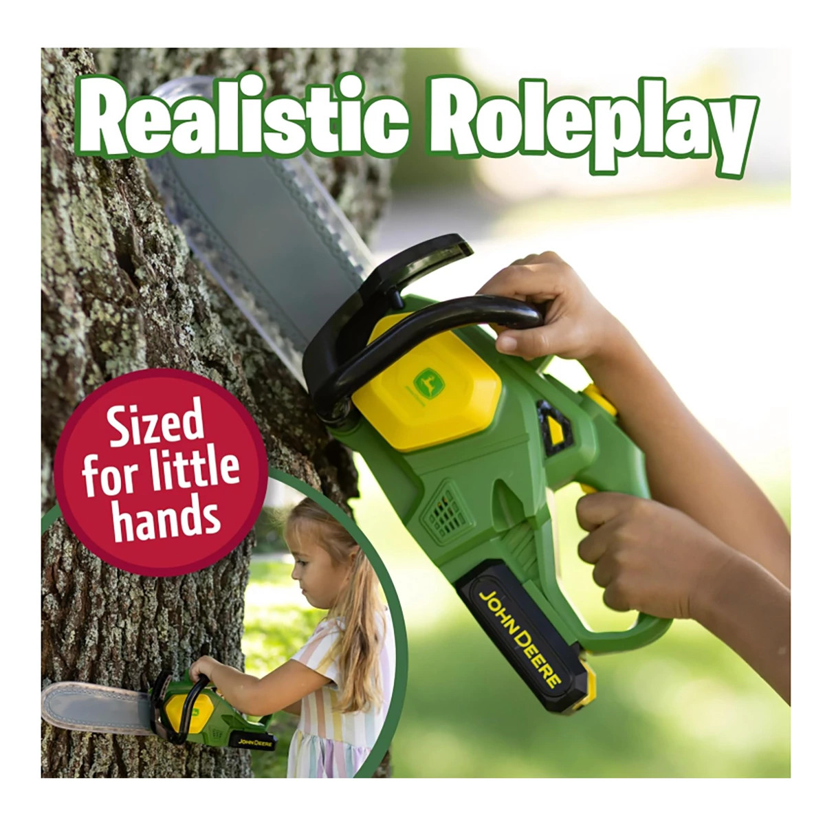 Toy Chainsaw with Lights and Sounds | Shop.Deere.com
