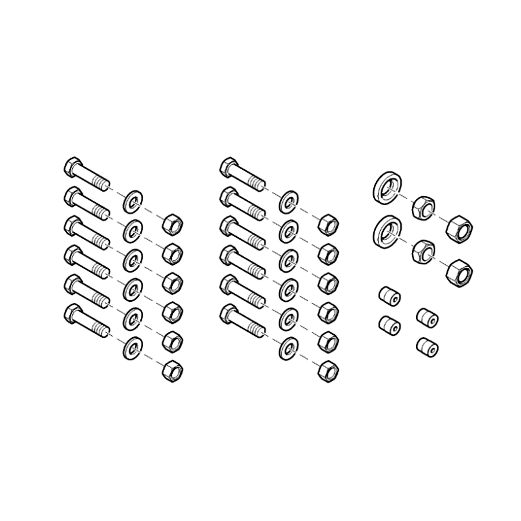 BH92138: Final Drive Axle Extension Hardware Extension Kit | Shop.Deere.com