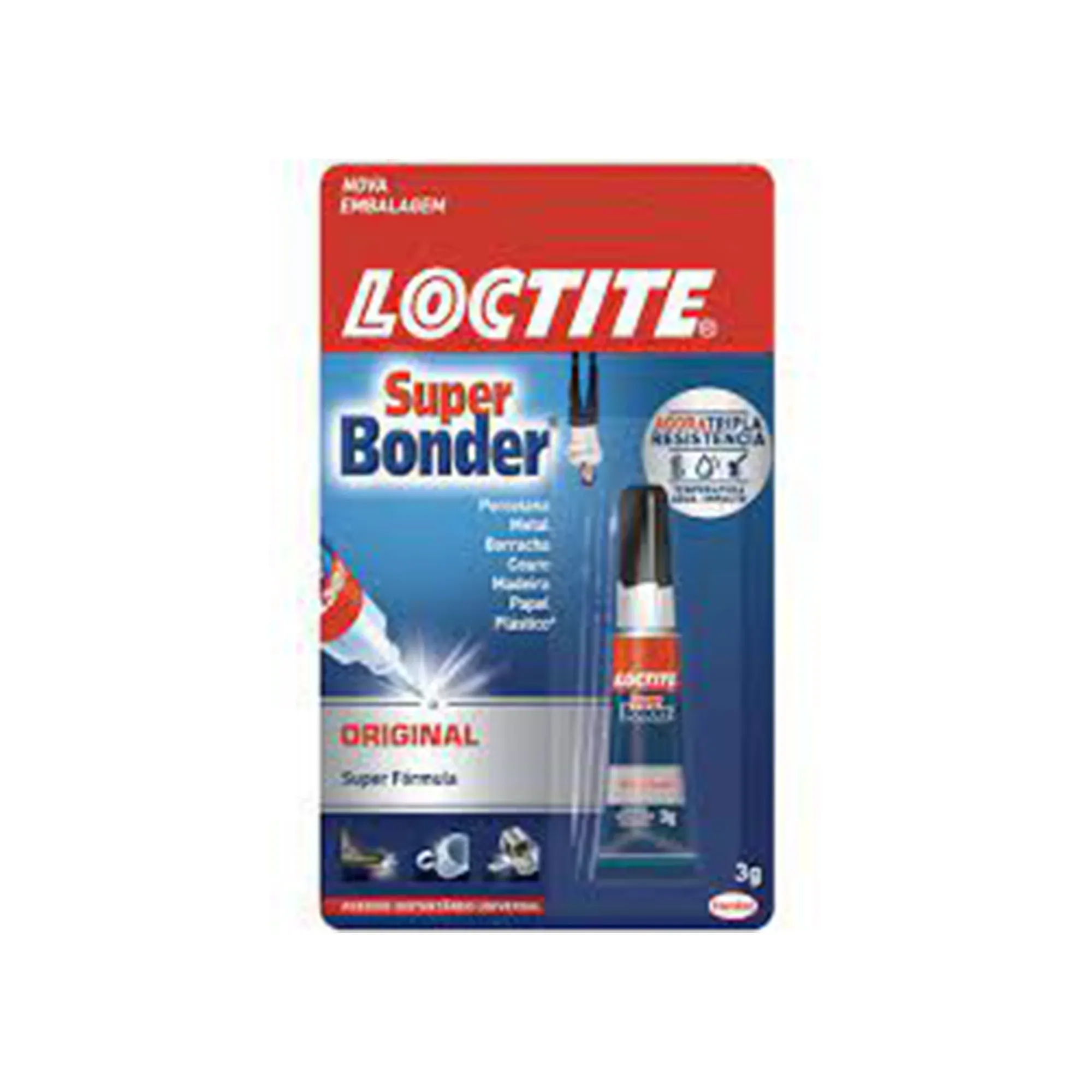 CQM20118: LOCTITE® Super Bonder Original, 3 gramas (0.11 Oz) | Shop ...