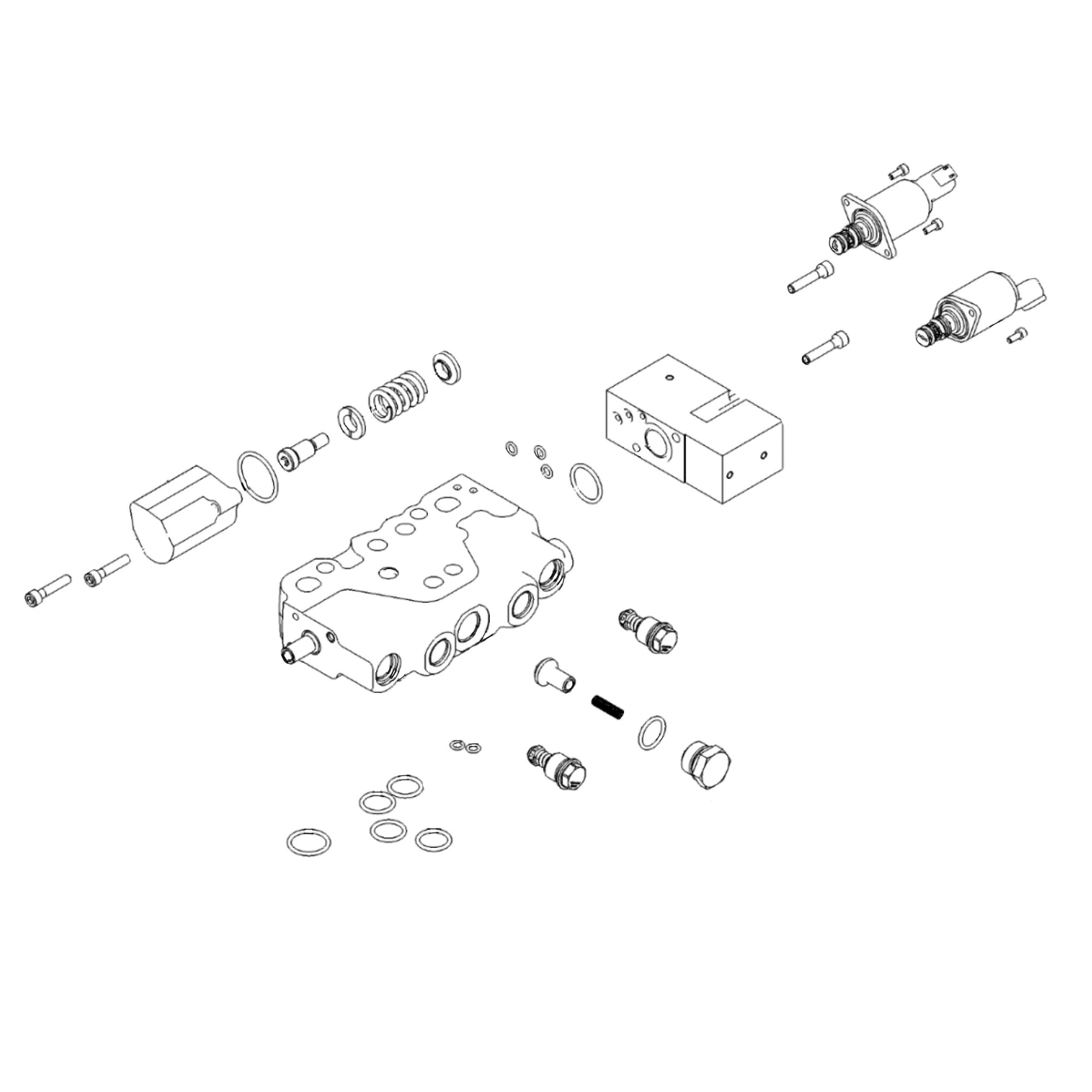 T121241: Three Spool Control Valve Rod | Shop.Deere.com