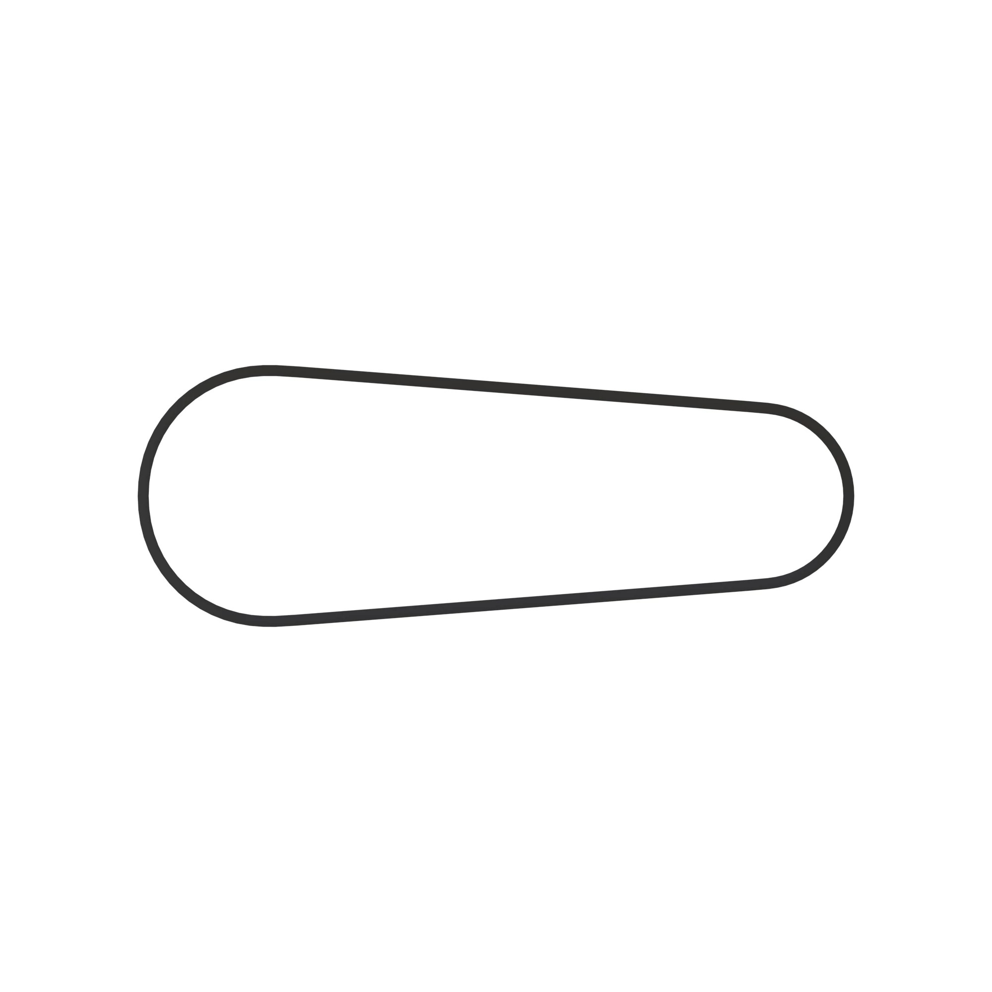 H240972: HC Section Dual Chopper Drive V-Belt, Effective Length 2930 mm ...