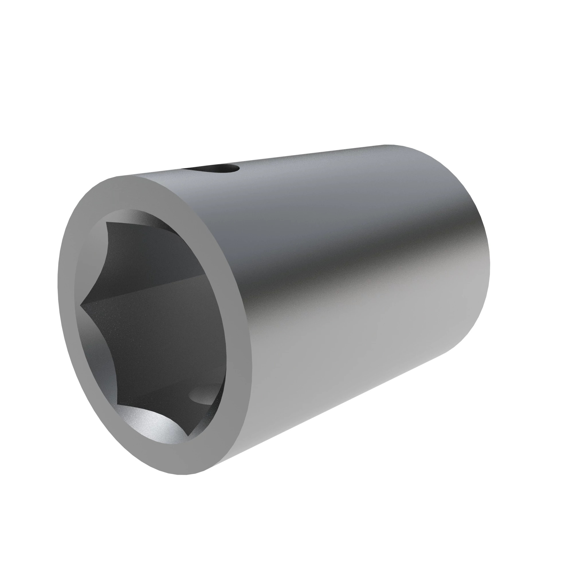 A54216: Round Outer Diameter and Hexagonal Inner Diameter Bushing with ...