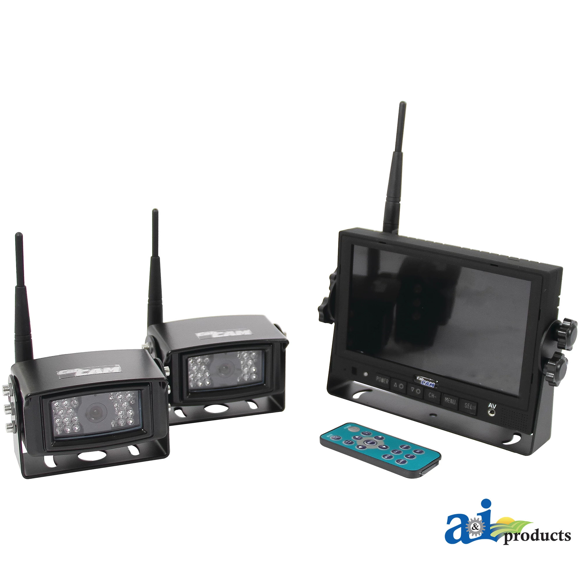 A-WL56M2C: CabCAM™ Wireless Video System with 7-inch Monitor and 2 ...