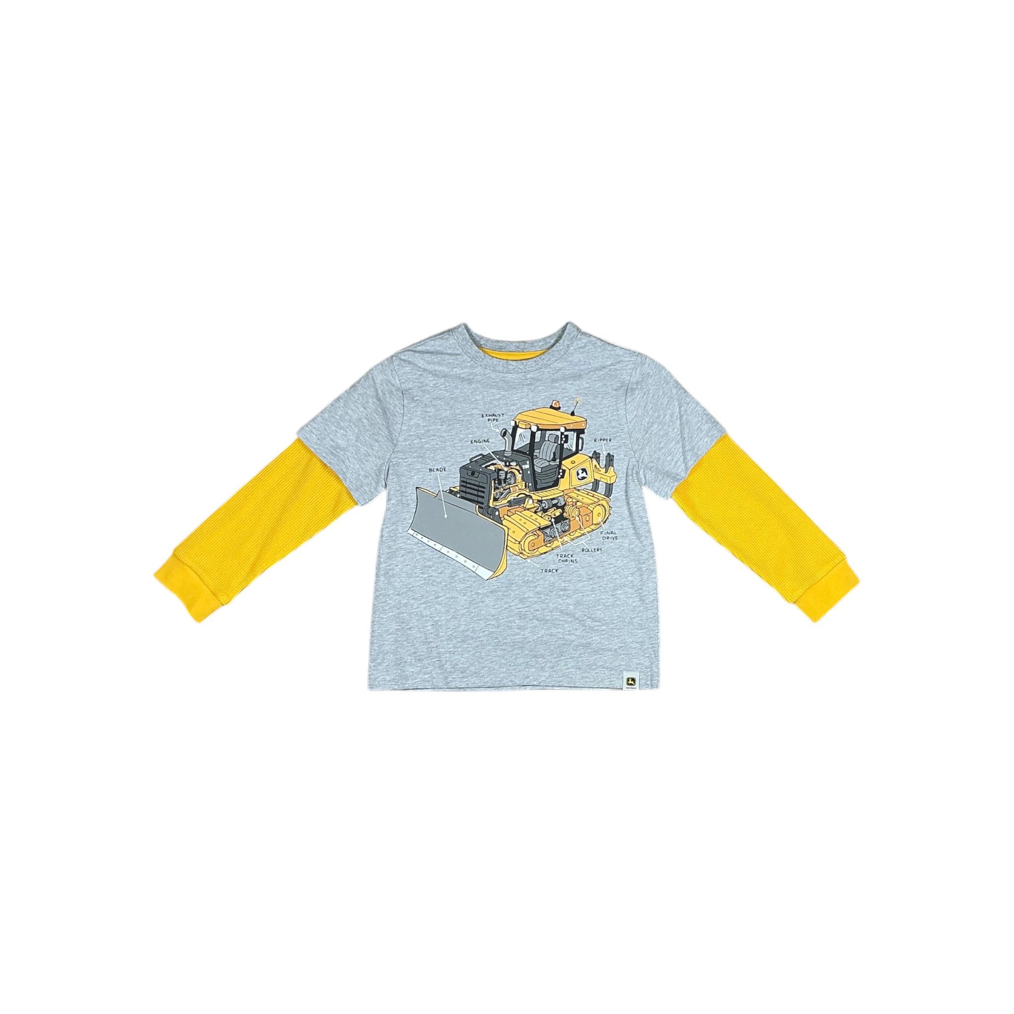 Toddler Dozer Layered Sleeve T-Shirt | Shop.Deere.com