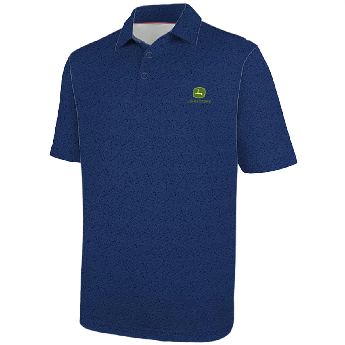 Blue Patterned Polo | Shop.Deere.com