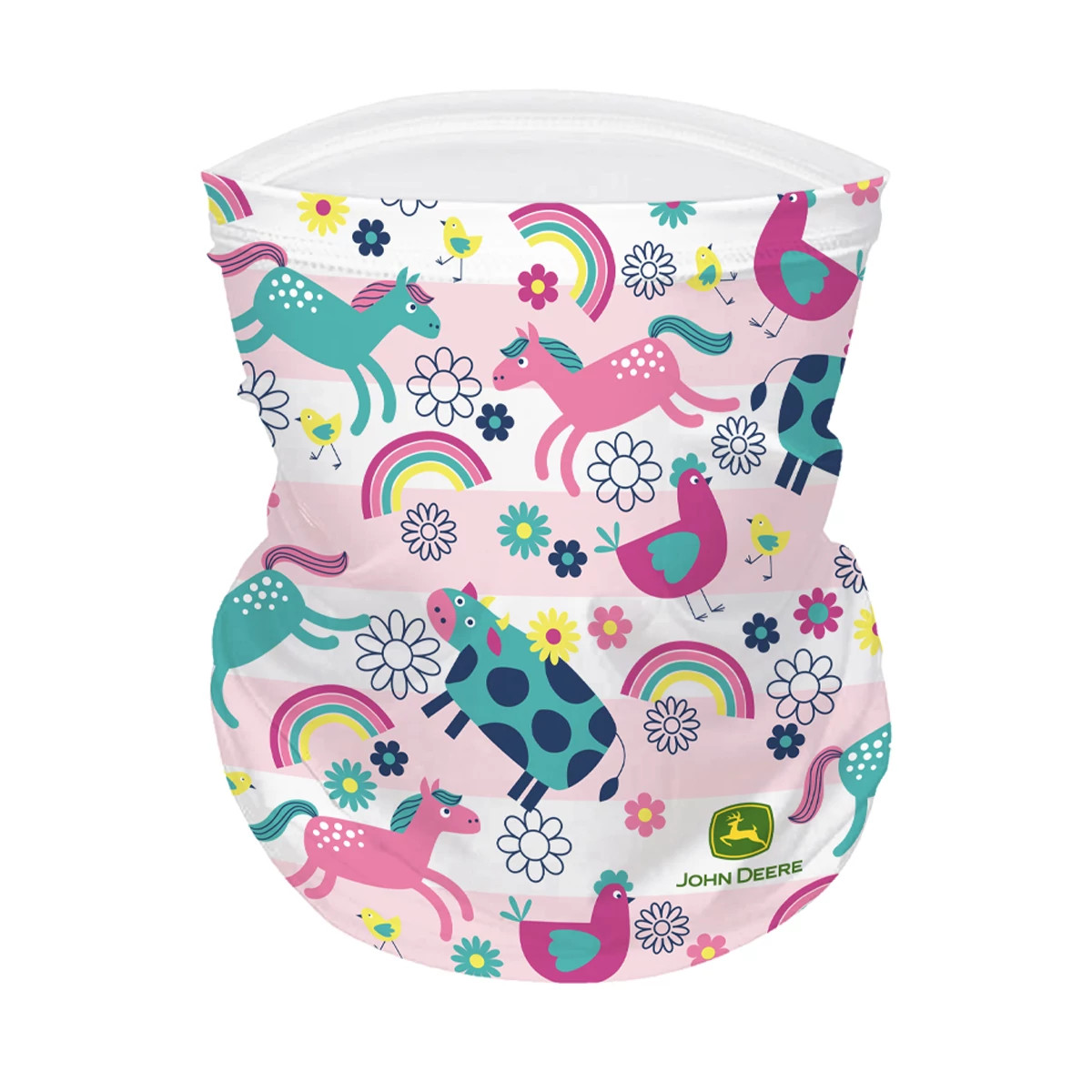 Youth Colorful Farm Animal Neck Gaiter | JohnDeereStore