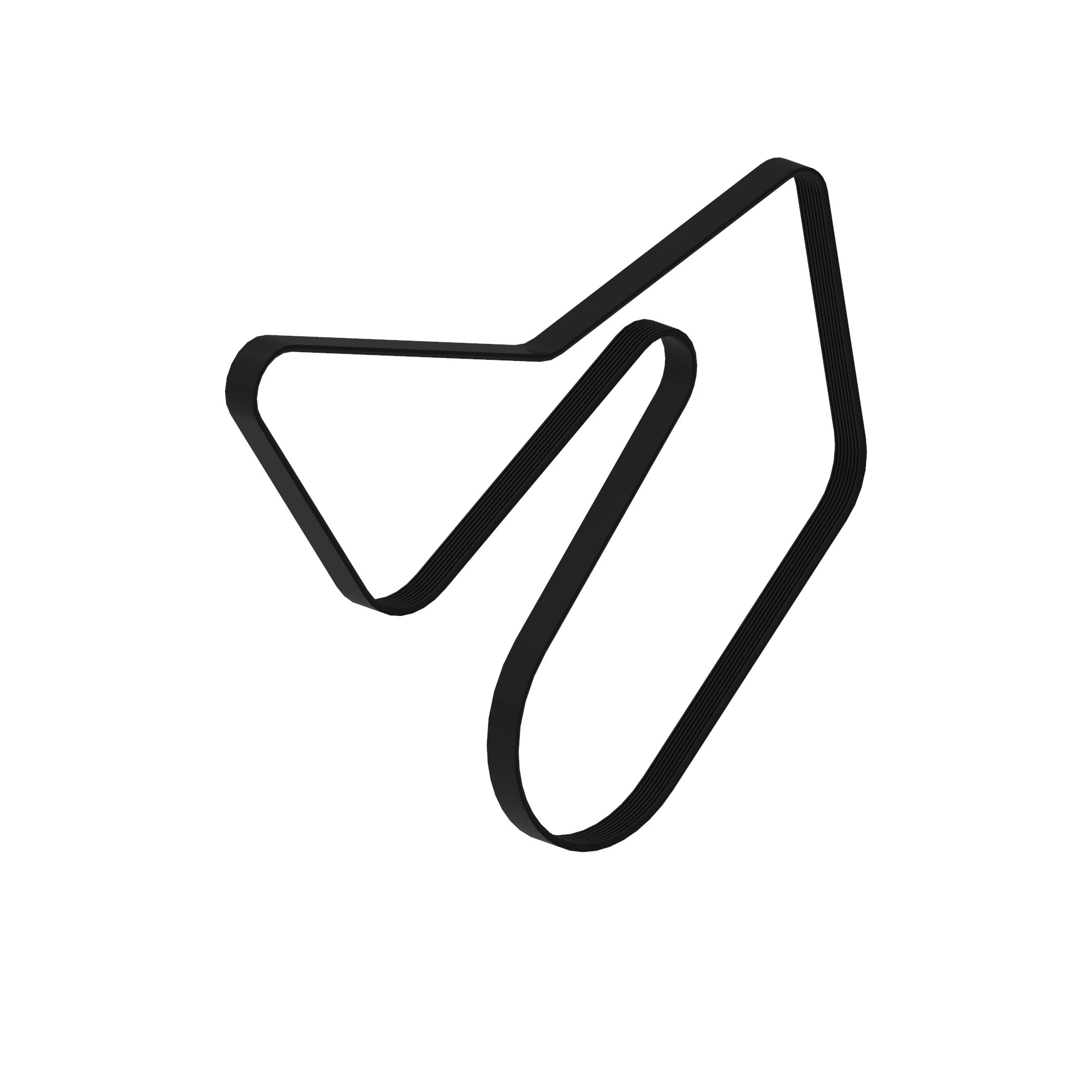 R522839: Engine Fan Drive V-Belt, Effective Length 2440 mm (96 inch ...