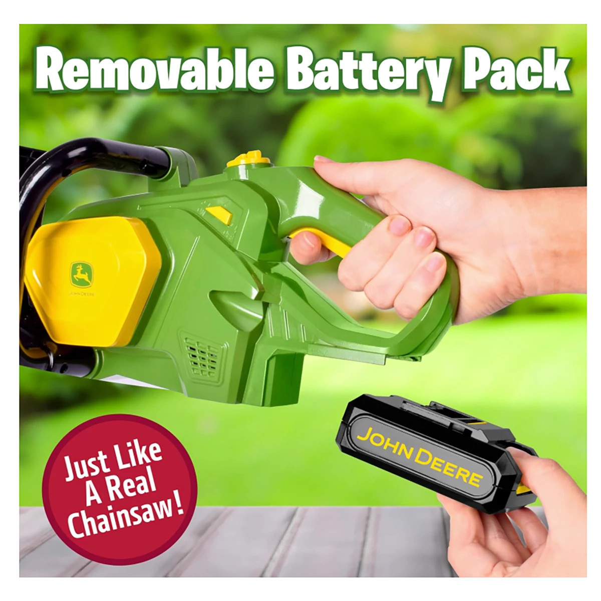 Toy Chainsaw with Lights and Sounds | Shop.Deere.com