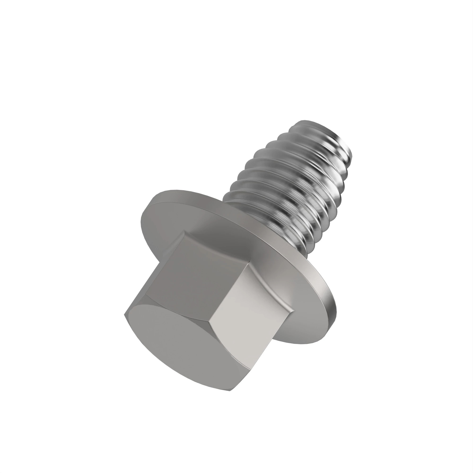 37M7431: Hexagonal Flanged Head Self-Tapping Screw, M8 X 16 | Shop ...