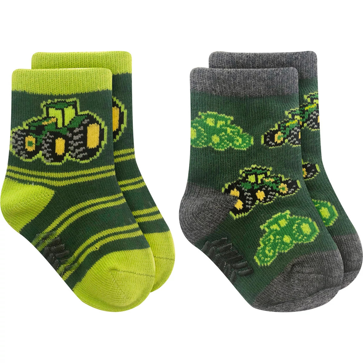 Infants 2 Pack Tractor Crew Socks - Fits 12-24M | Shop.Deere.com