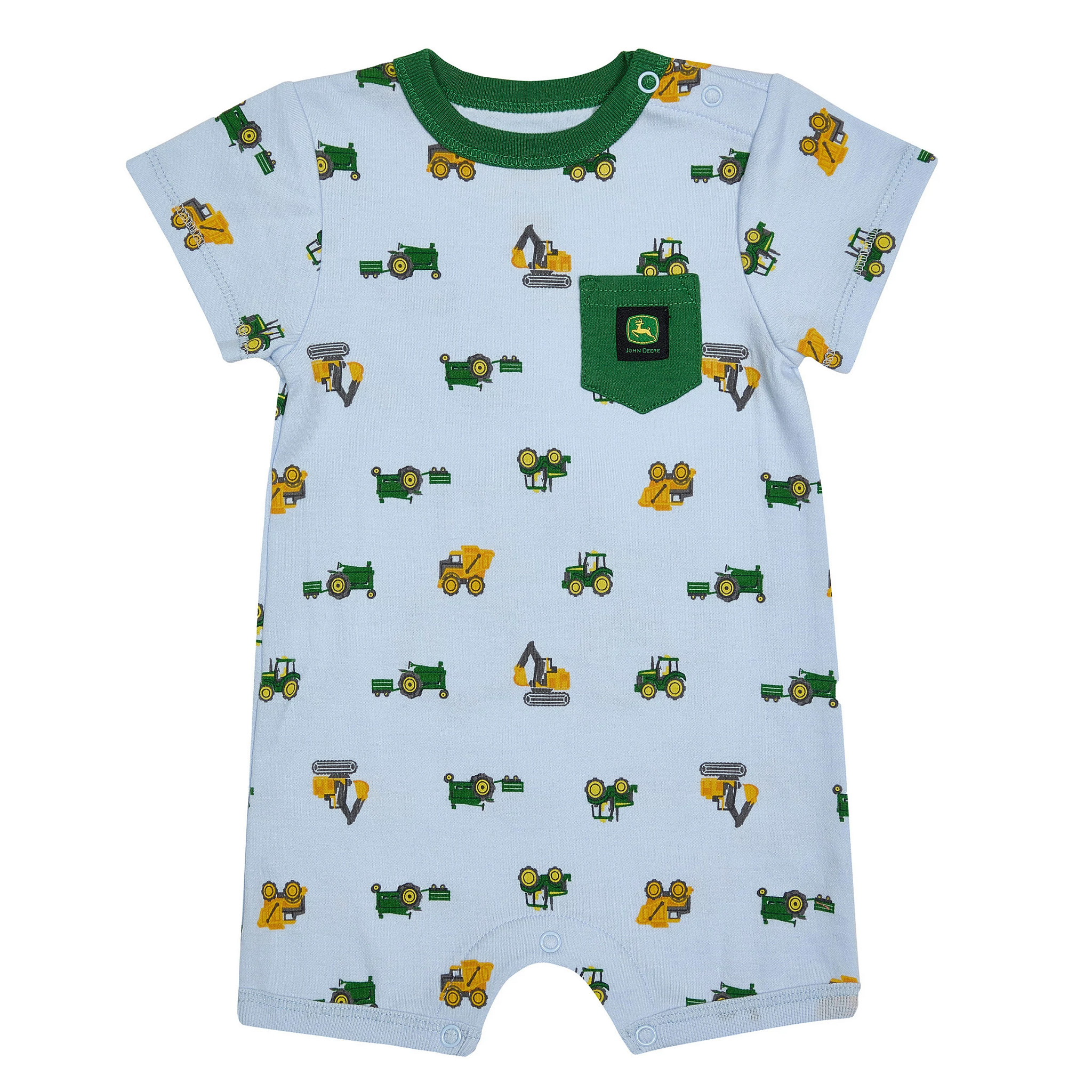 Infant Short Sleeve Tractor Romper | Shop.Deere.com