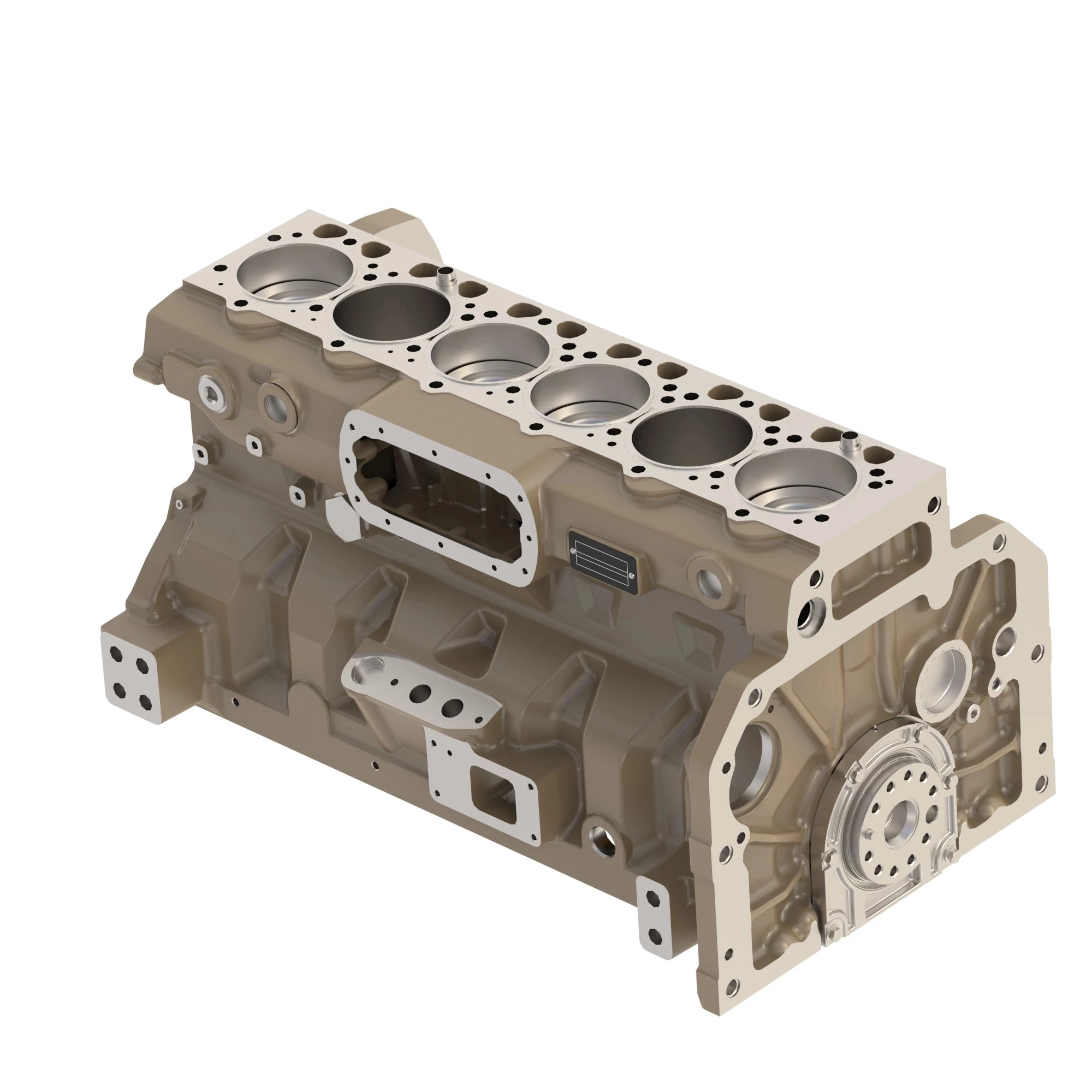 DZ121193: Short Block Assembly, 9 Liter | Shop.Deere.com