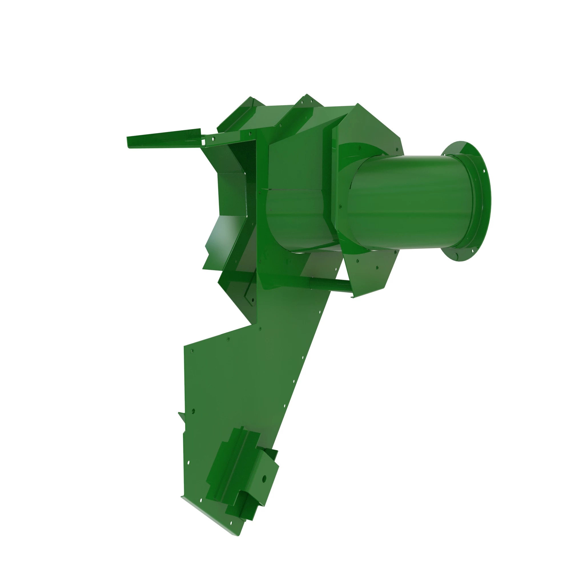 AH149183: Upper Loading Auger Housing Chute Assembly | Shop.Deere.com