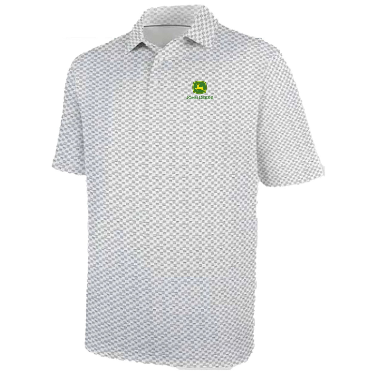 Checkered Patterned Polo | Shop.Deere.com