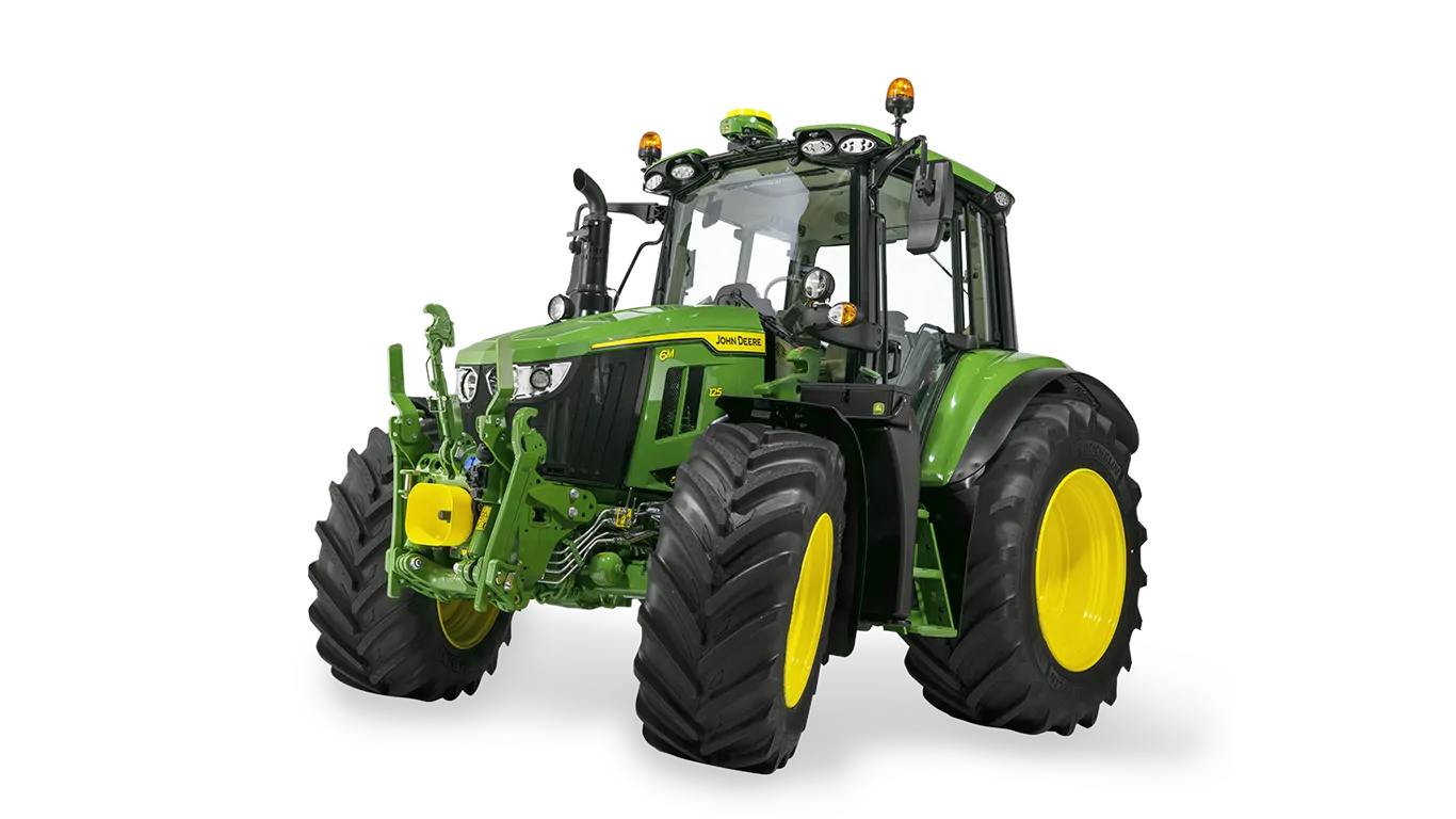 6M 125 Mid-Size Tractors | John Deere UK