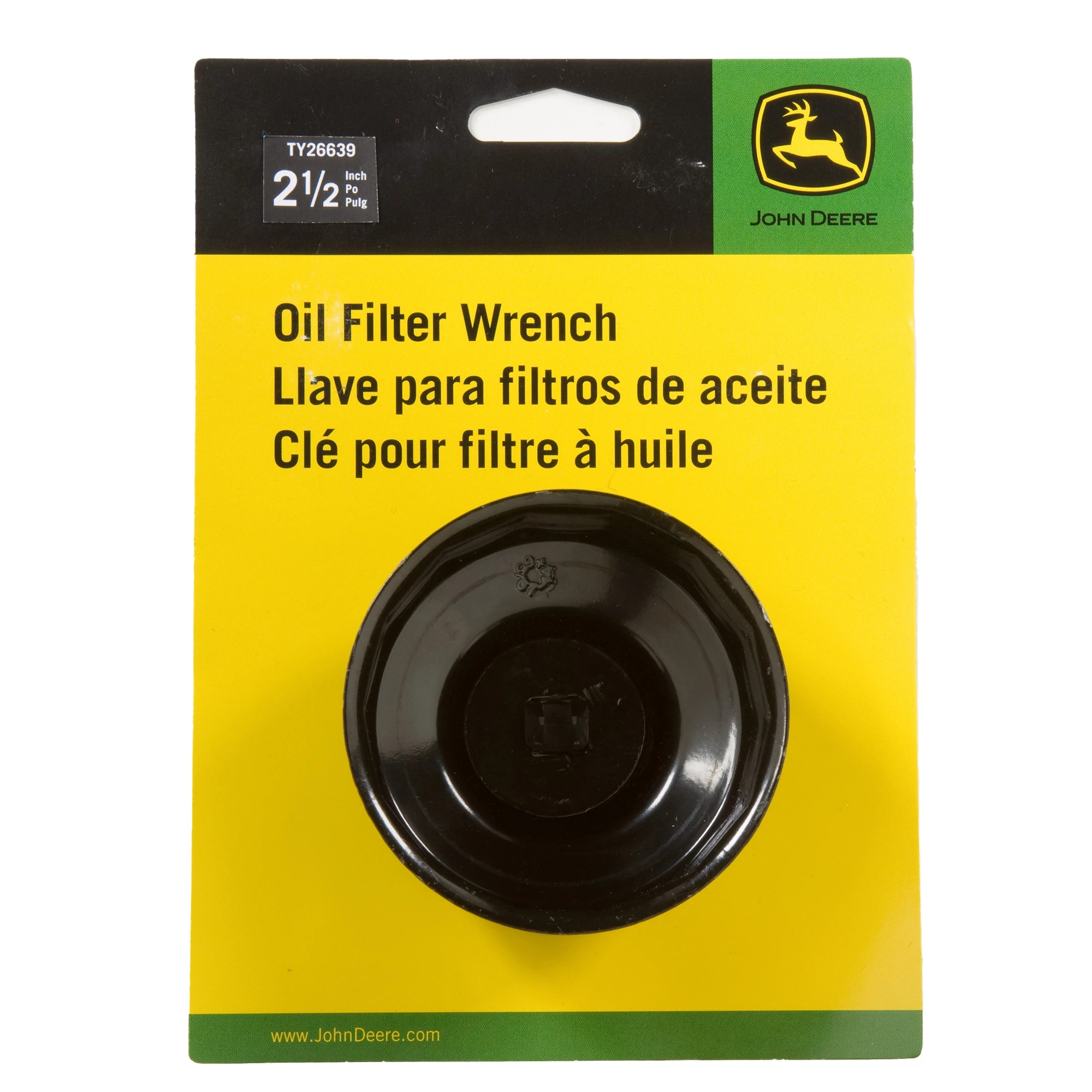 TY26639: 2-1/2" Cap Style Oil Filter Wrench | Shop.Deere.com
