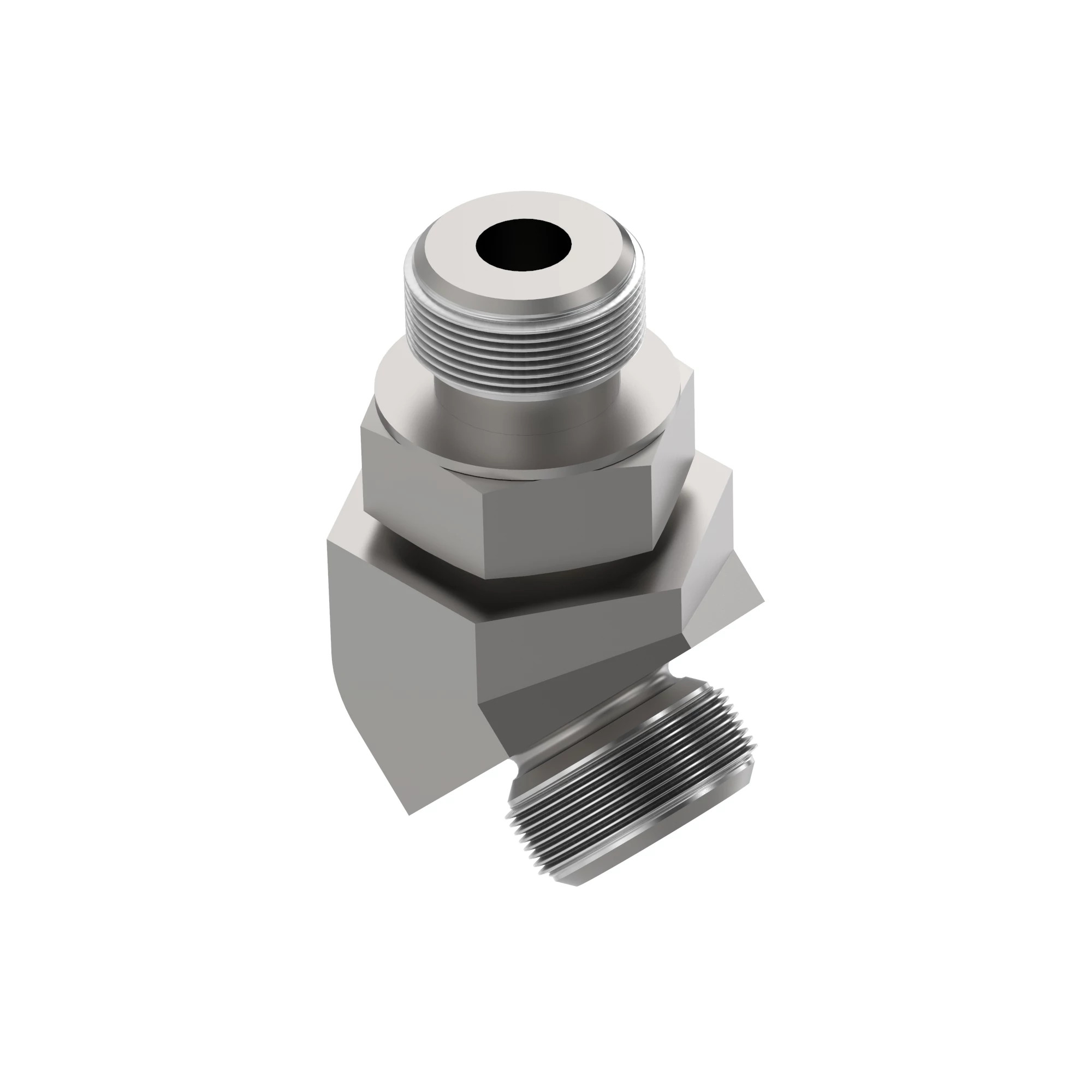 38H1046: 45 Degree Straight Thread Elbow Fitting | Shop.Deere.com