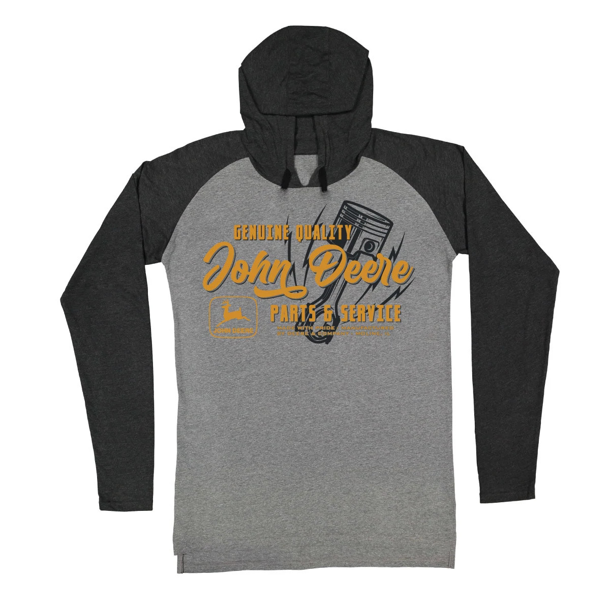 Genuine Parts Long Sleeve Raglan with Hood | Shop.Deere.com