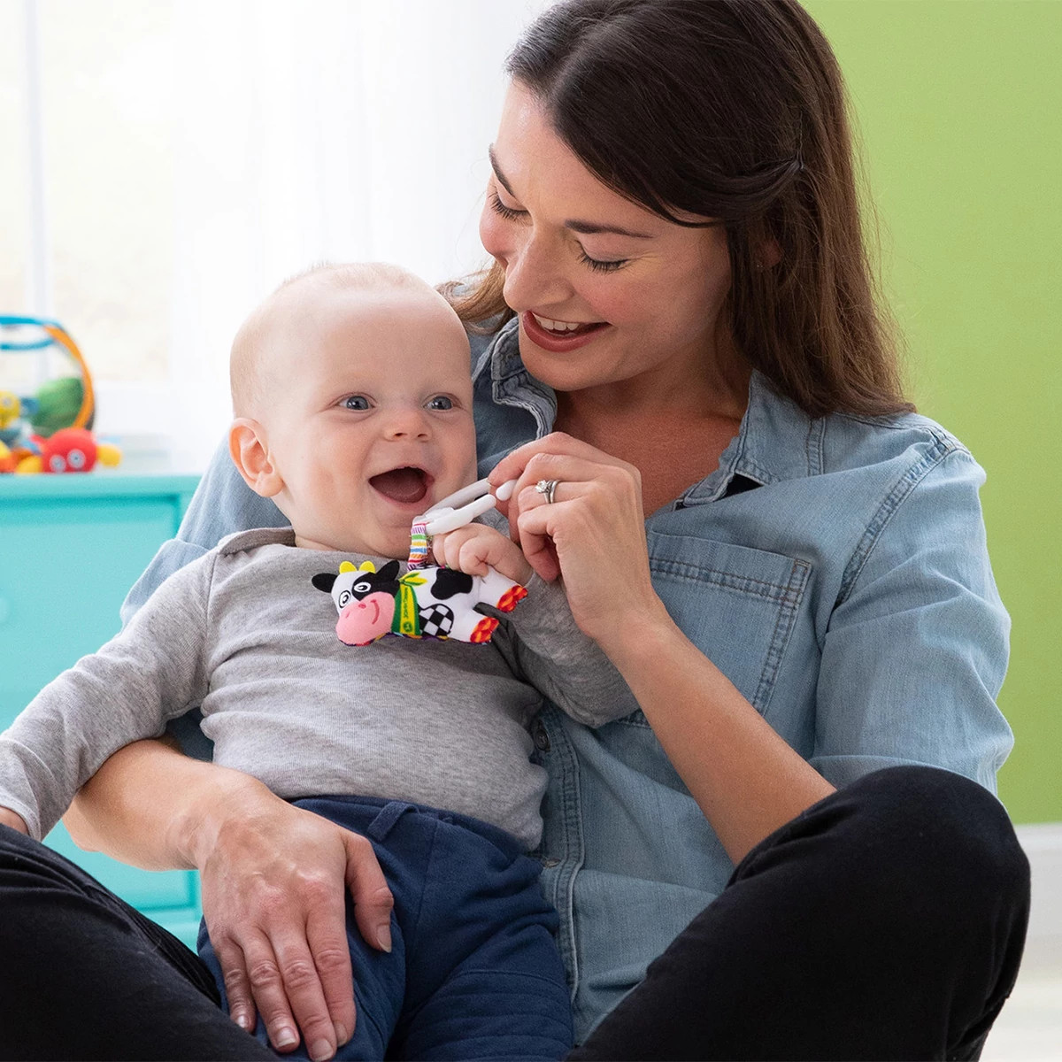 LaMaze Little Cow Clip N' Go | Shop.Deere.com