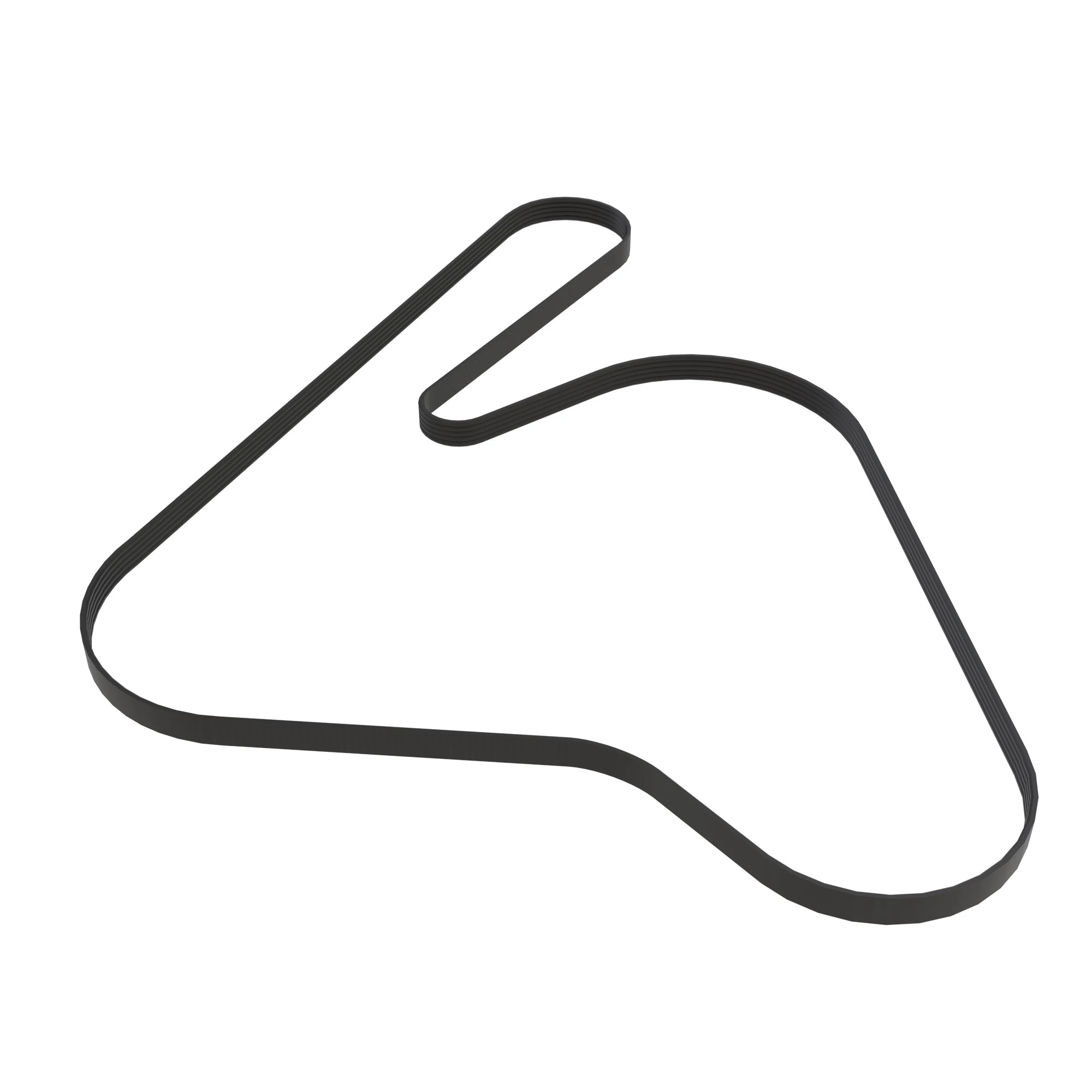 R500173: Engine Fan Drive V-Belt, Effective Length 2265 mm (89 inch ...