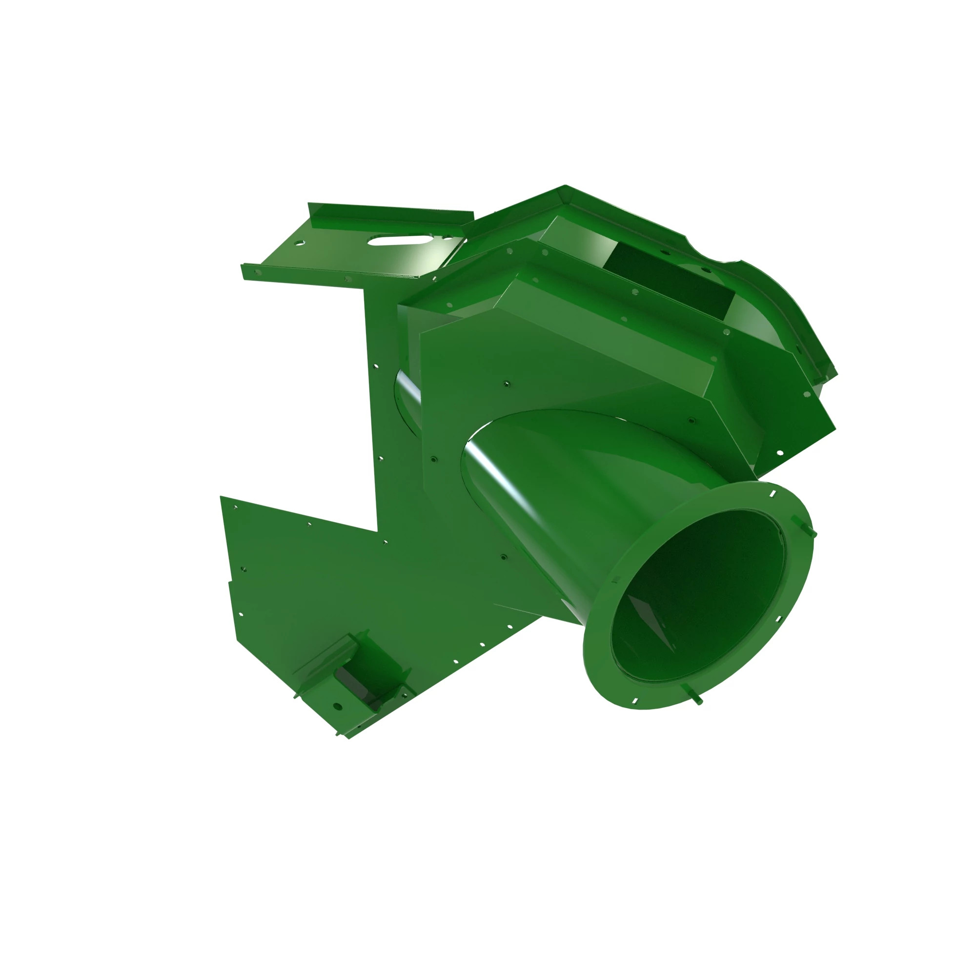 AH149183: Upper Loading Auger Housing Chute Assembly | Shop.Deere.com