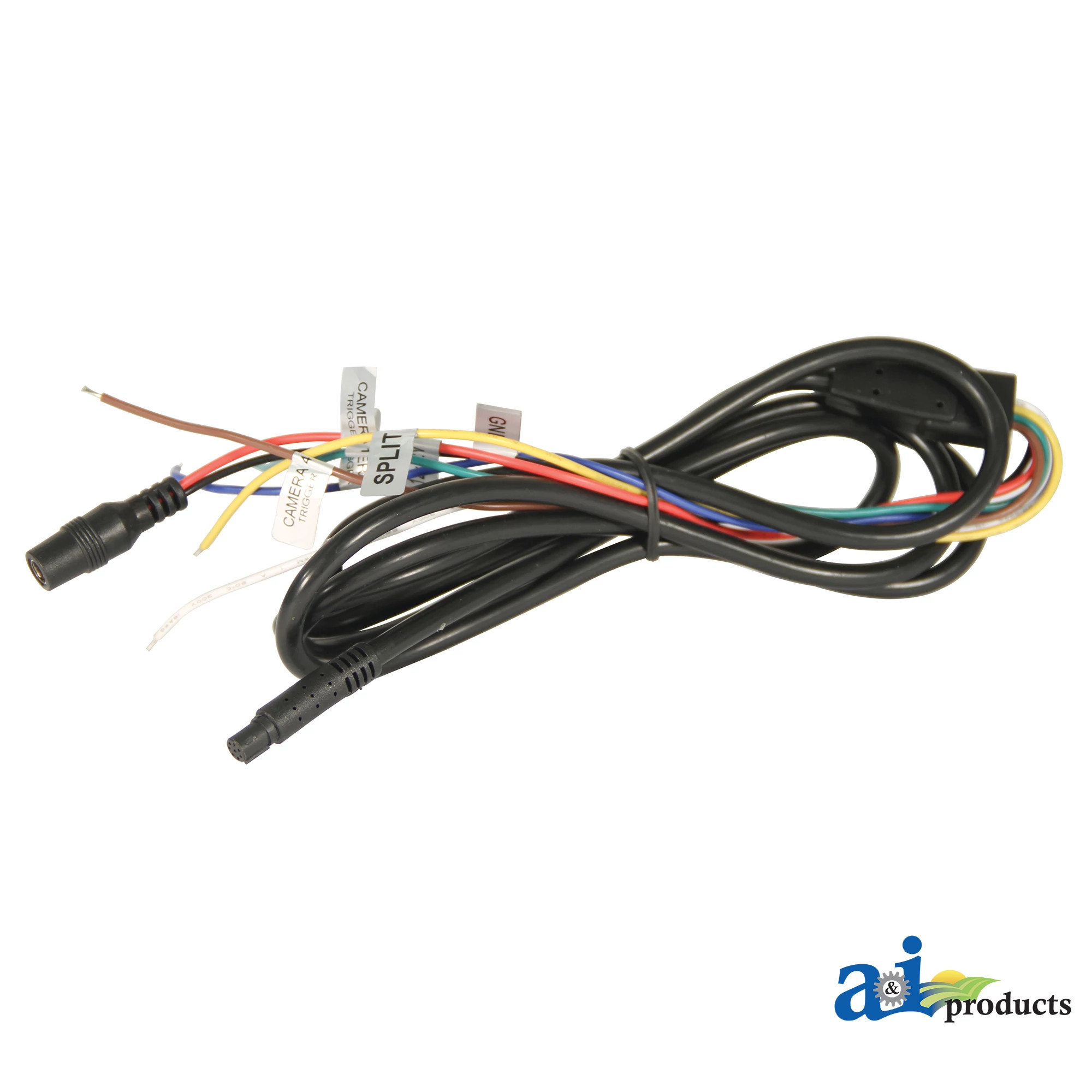 A-HNS27: CabCAM™ 8 Pin Harness for 7-inch QUAD Digital Wireless Monitor ...