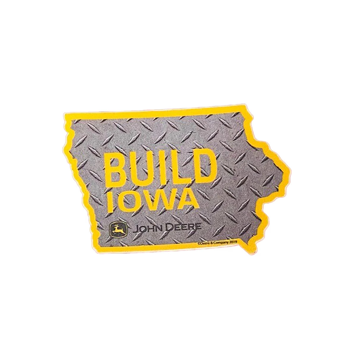 Build Iowa Construction Sticker | Shop.Deere.com